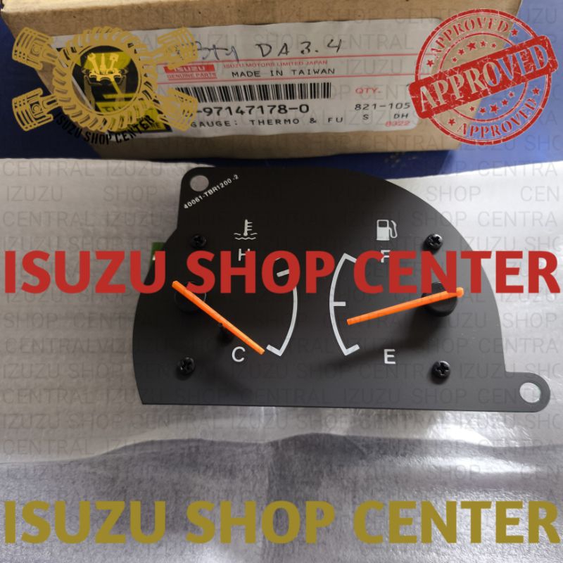 SOLAR INDICATOR AMPERE AND ISUZU PANTHER 2.5 2500CC TEMPERATURE ...