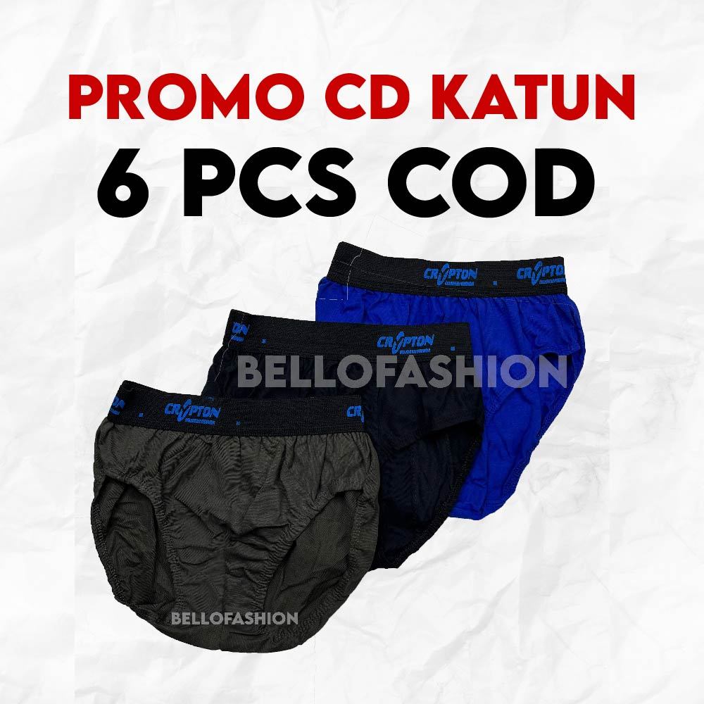 6 Pcs Men's Underwear Cd (1 Box Contains 3 Pcs) / Adult Men's Underwear ...