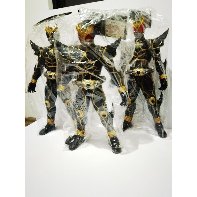 Kamen Rider Kuuga Big Size Sofubi Figure 2 DX Banpresto Torru Catcher 3 ...