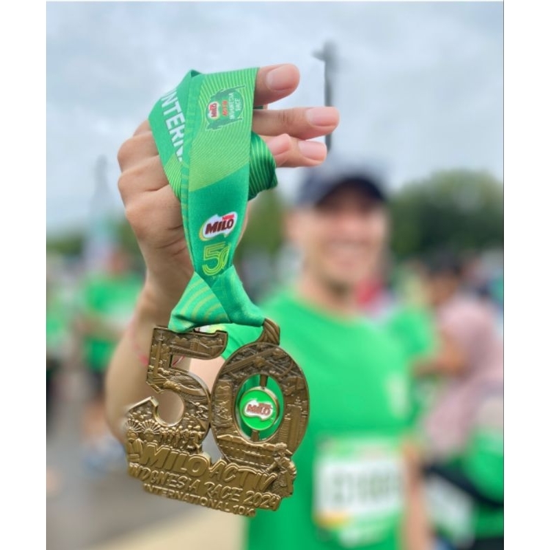 Medal FINISHER MILO ACTIVE INDONESIA RACE (AIR) 2024 | Shopee Malaysia