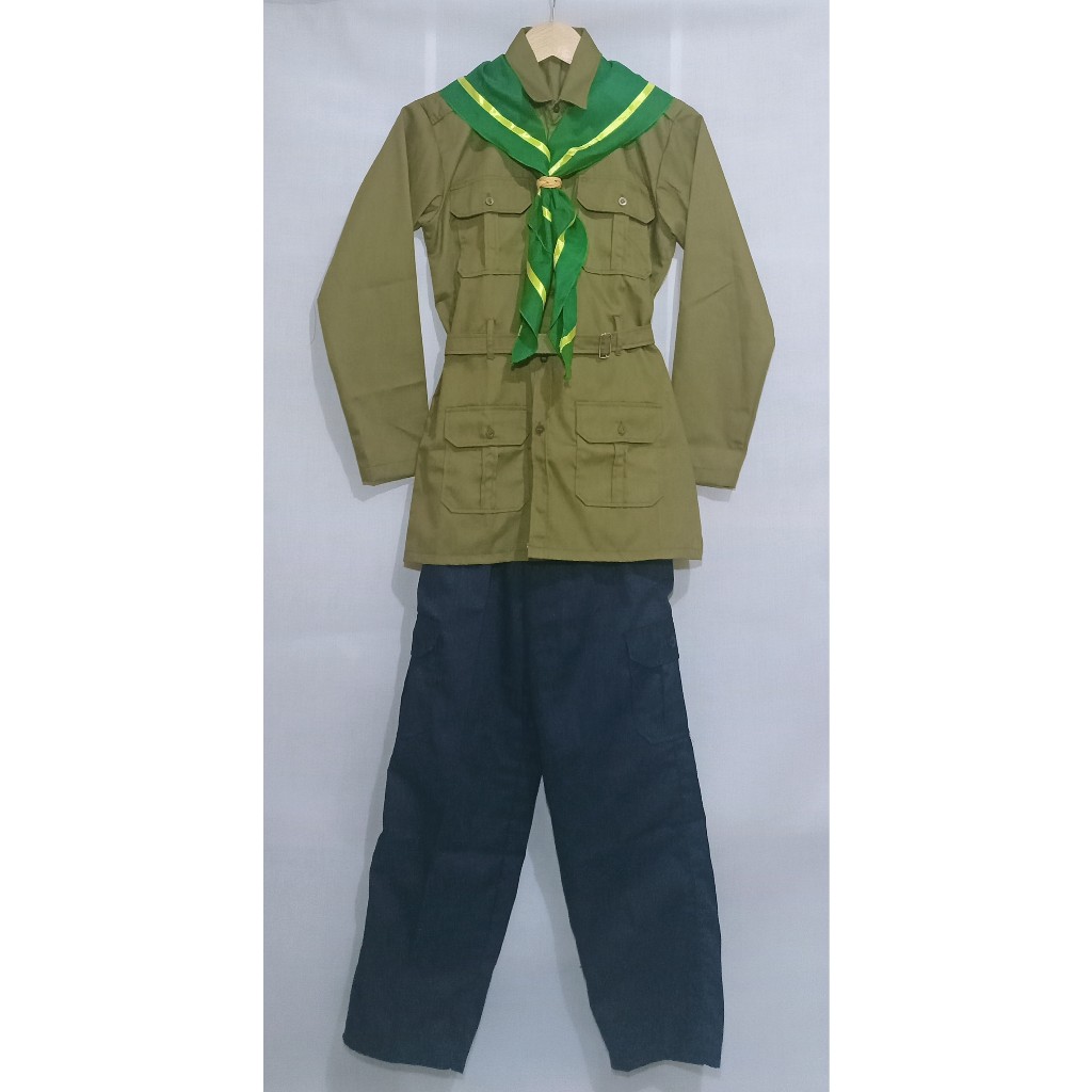 Salino HW Muhammadiyah Girls Elementary School Uniform Set Plain Yellow ...