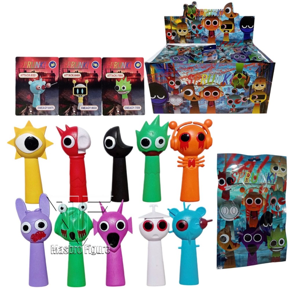 Sprunki Figure Toy Horror Figure Random Sprunki Game | Shopee Malaysia