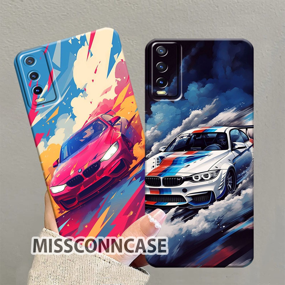 Vivo Y12s/Y20/Y20s/Y20i/Y20G Silicone Case Cool Racing Car Motif ...