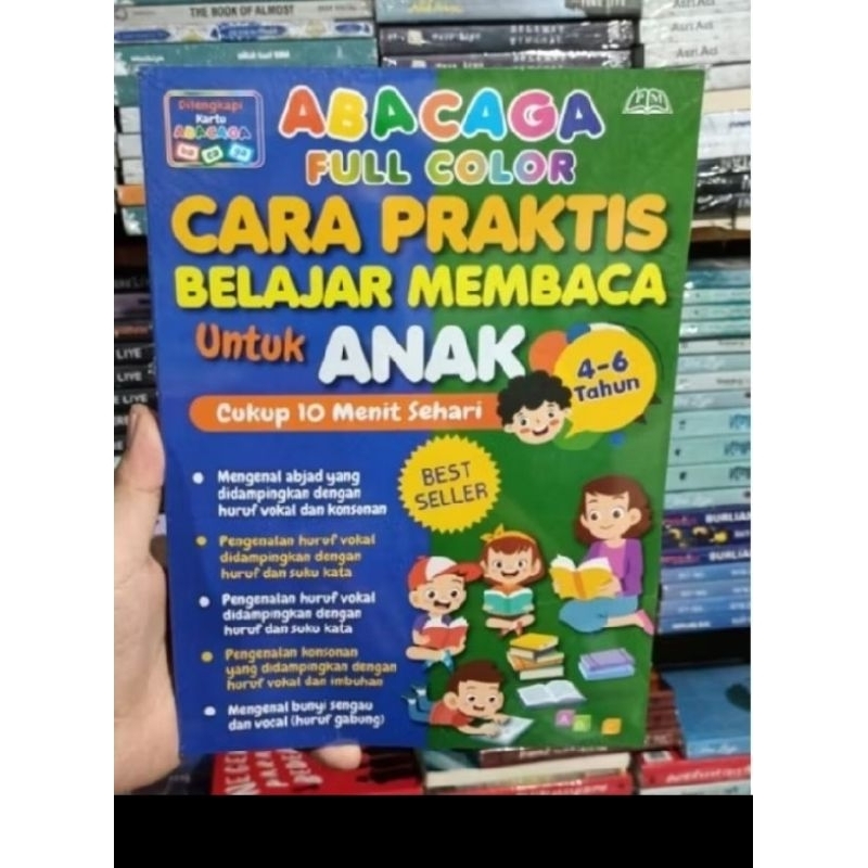 Abacaga Full Color Book Practical Ways to Learn to Read for Children 4 ...
