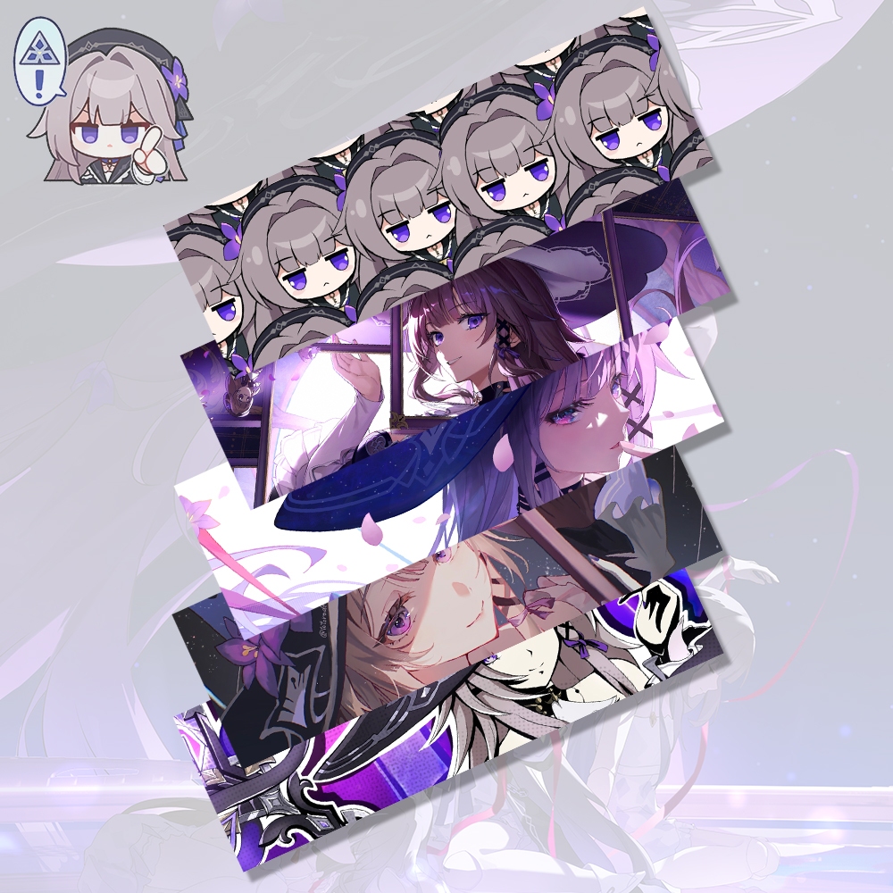 Slap The Herta Honkai Star Rail Sticker - HSR Waterproof Vinyl Sticker ...