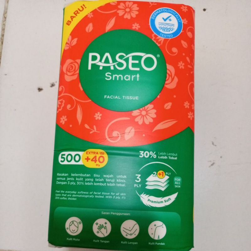 Paseo Smart Facial Tissue 540 Sheets | Shopee Malaysia