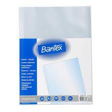 Sheet Protector Bantex Portrait A3 Anti-glare 2036-08 0.12 mm (pcs ...