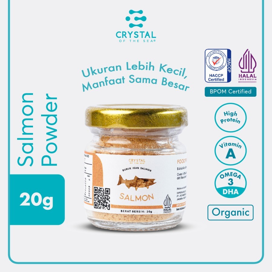 Crystal of The Sea Salmon Powder 20g - Rice Flavoring Fish Powder ...