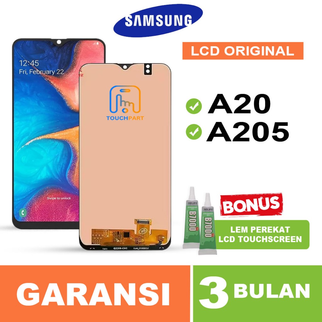 Original Samsung LCD A20 / A205 Fullset Touchscreen | Shopee Malaysia