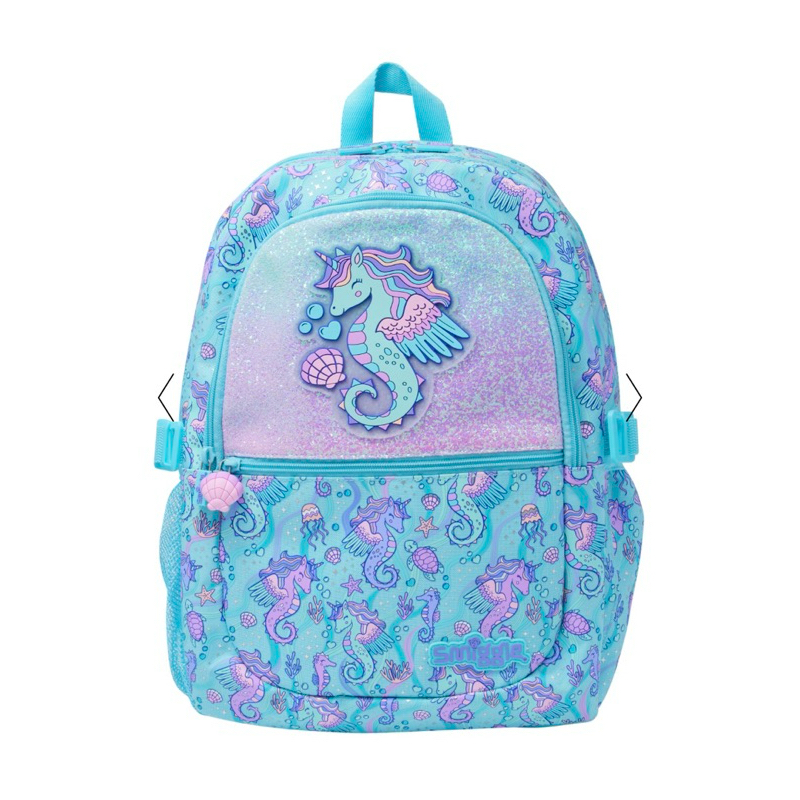 Smiggle 100% ORI Epic Adventures Classic Attach Backpack Aqua | Shopee ...
