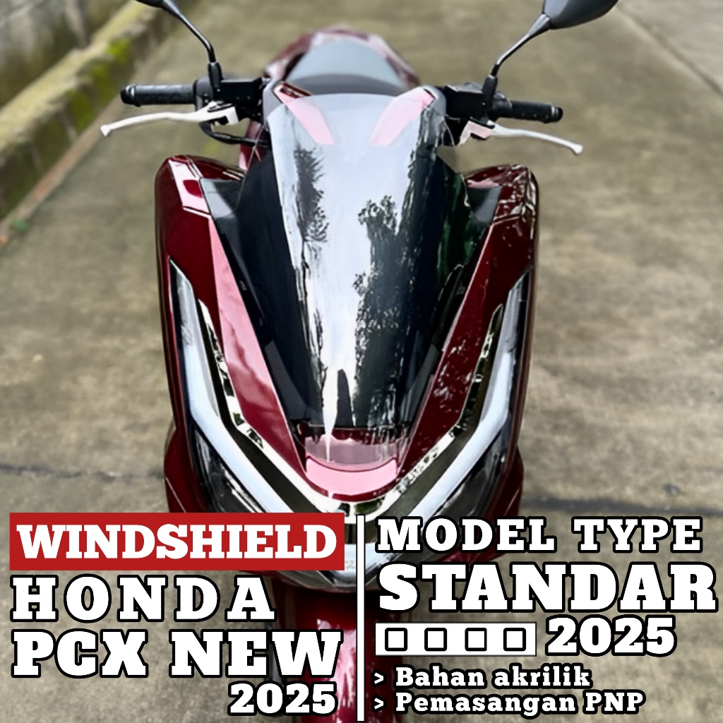 Latest Honda PCX 160 2025 Windshield Visor PCX 160 2025 Motorcycle ...