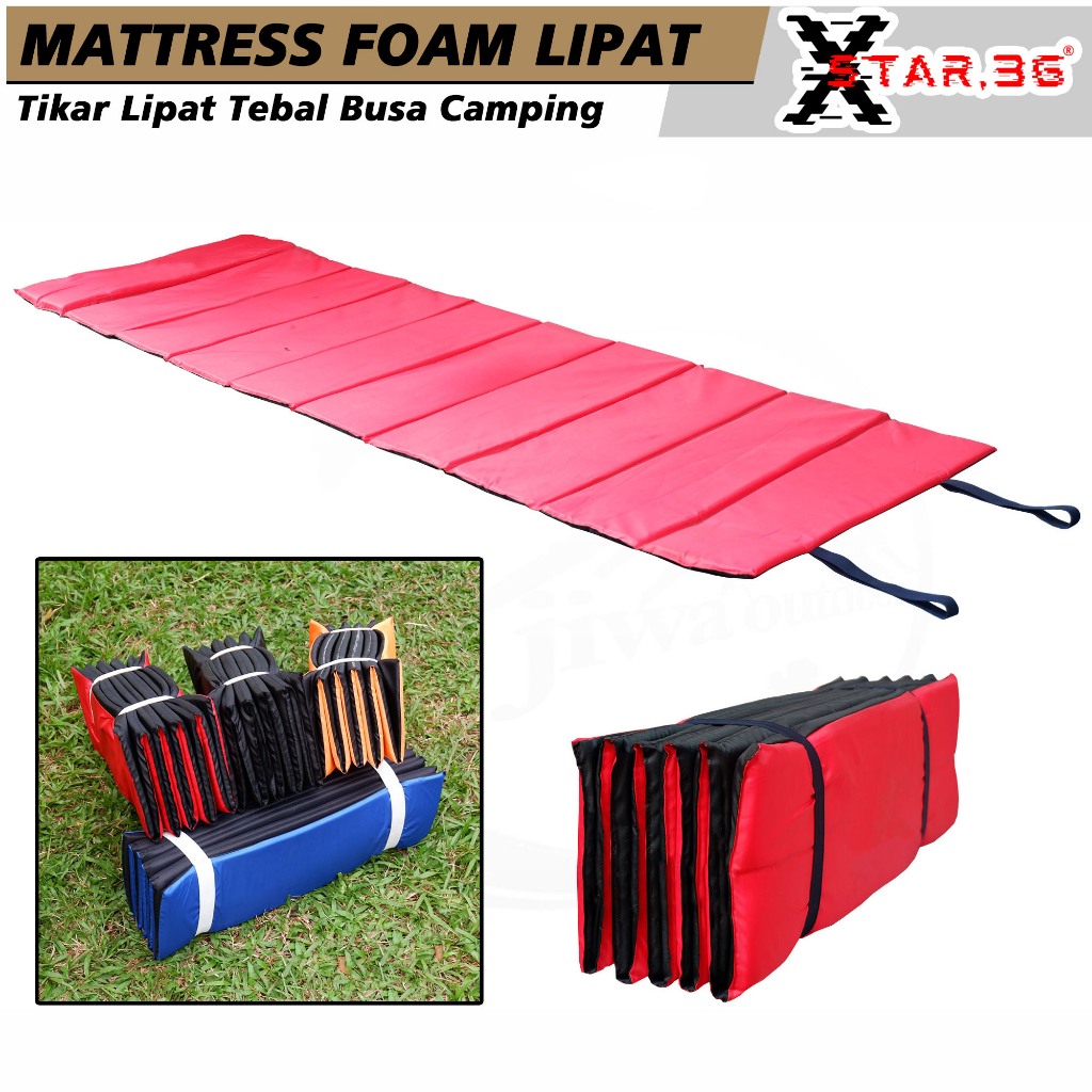 Folding foam mattress camping outdoor mattress foam thick folding mat ...