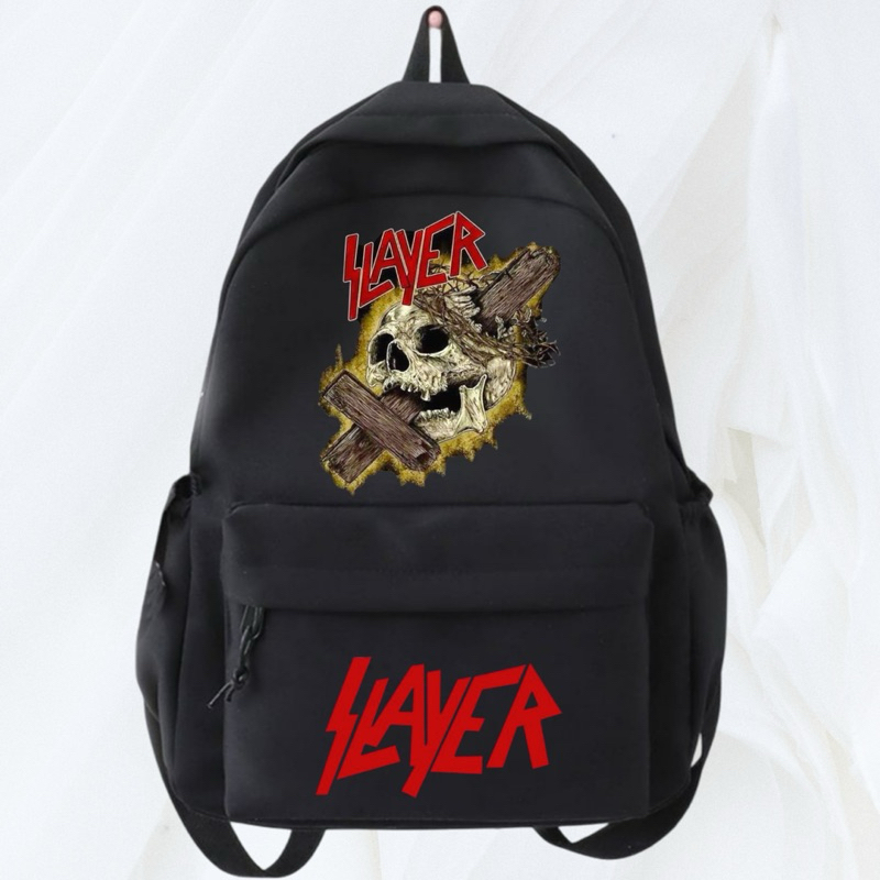 Vintage Metal Rock Slayer Band Backpack Bag Cordura Canvas D300 100% ...