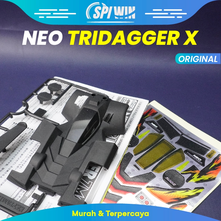 Original Tamiya Neo Tridagger X Super 2 Chassis Body | Shopee Malaysia