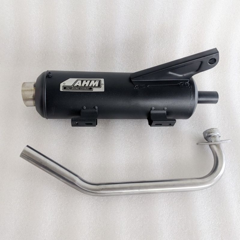 1 set AHM Cutting standard racing exhaust pipe for Click125/150 Genio ...
