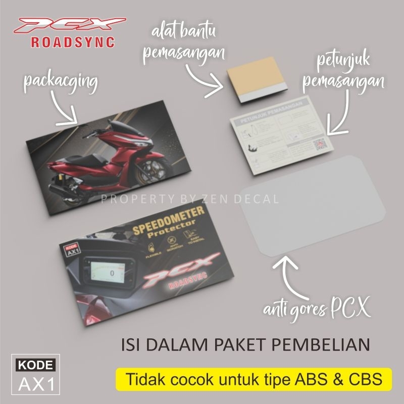 Anti-scratch Honda PCX ROADSYNC speedo meter | Shopee Malaysia