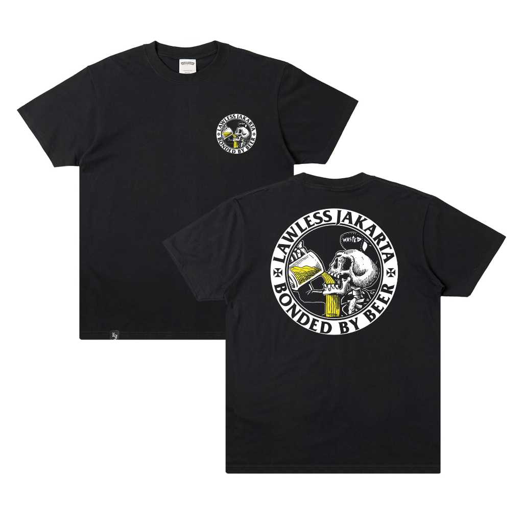 Official LAWLESS Band T Shirt - BONDED BY BEER Original | Shopee Malaysia