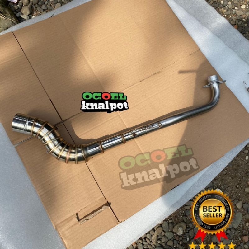 Exzos 28mm Open Pipe Ex5/Srl 110/Srl 115 Fi/Kriss/Wave 110/dash 125/Lc ...