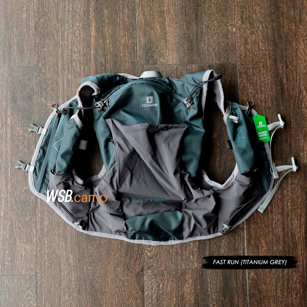 Vest RUNNING FAST RUN CONSINA - VEST TRAIL RUN - HYDROPACK - CADENCE ...