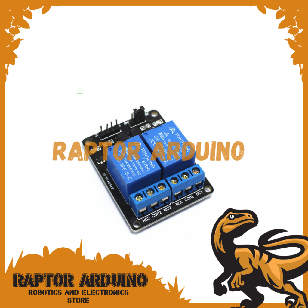 Relay Module 12 Volt 2 Channel 12v with optocoupler for arduino ...