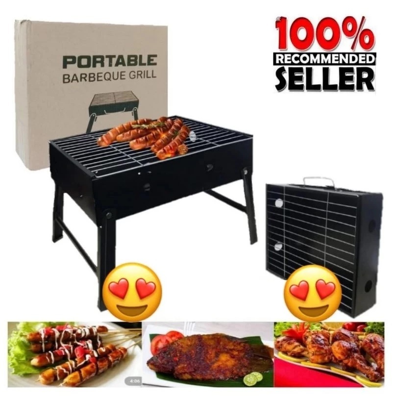 Portable charcoal grill, meat satay grill for New Year and Holidays ...