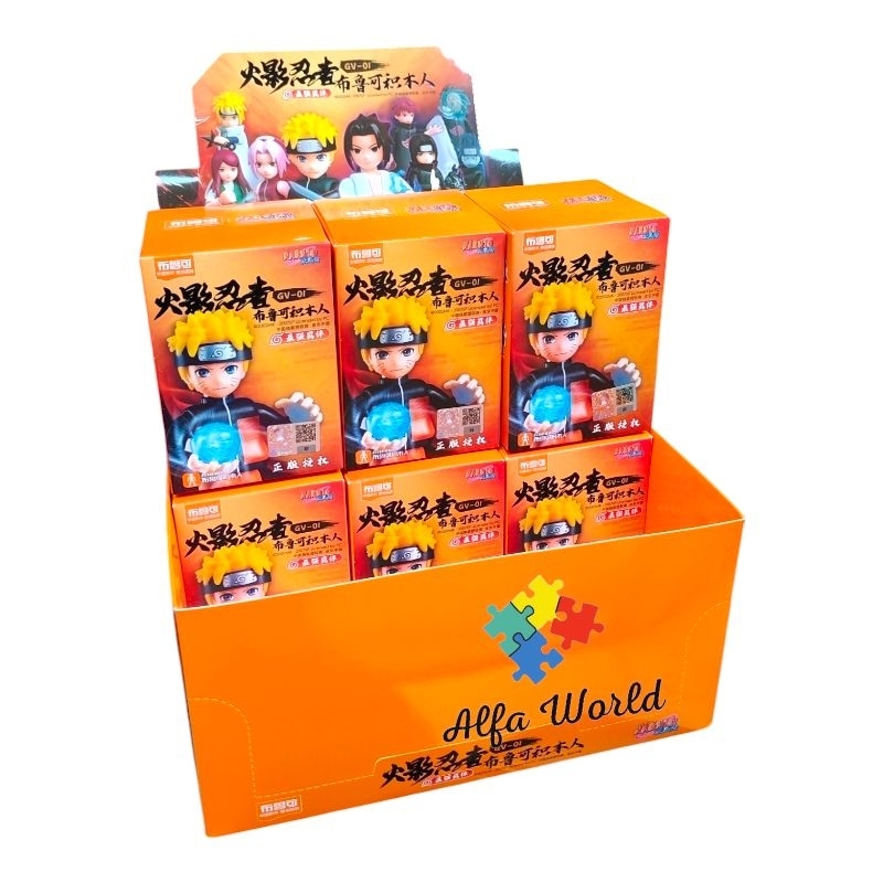 Children's Toys Blokees Blind Box Naruto Shippuden Akatsuki Sasuke ...