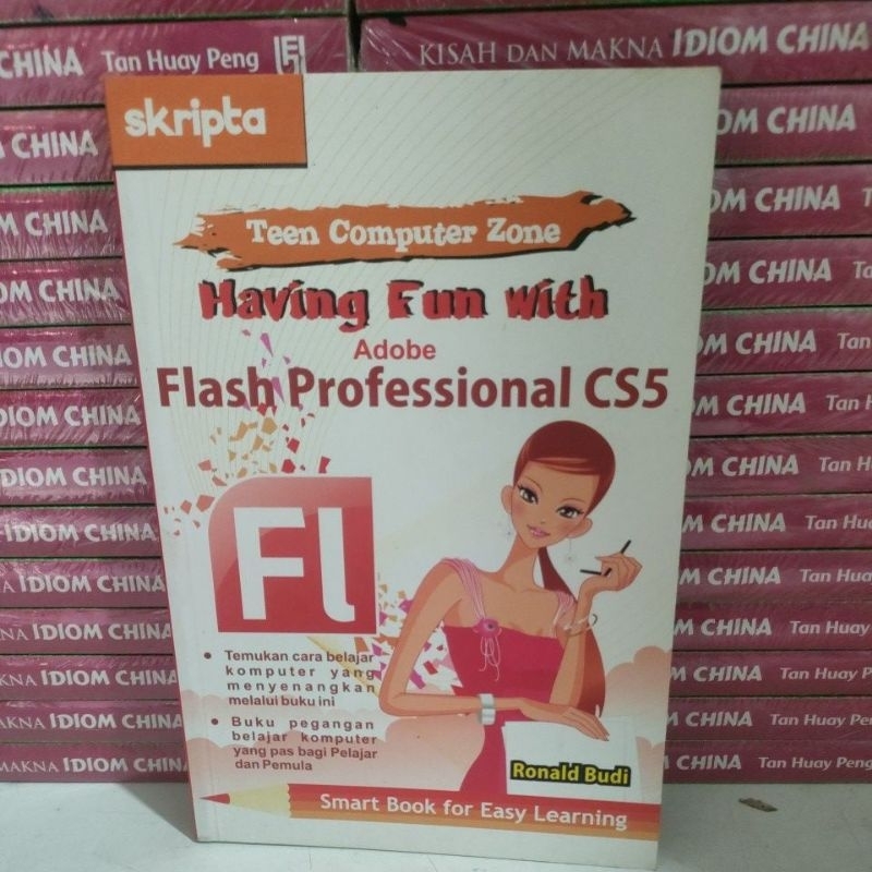 Original Book - Teen Computer Zone Having Fun Book With Adobe Flash Professional CS5 | Shopee ...