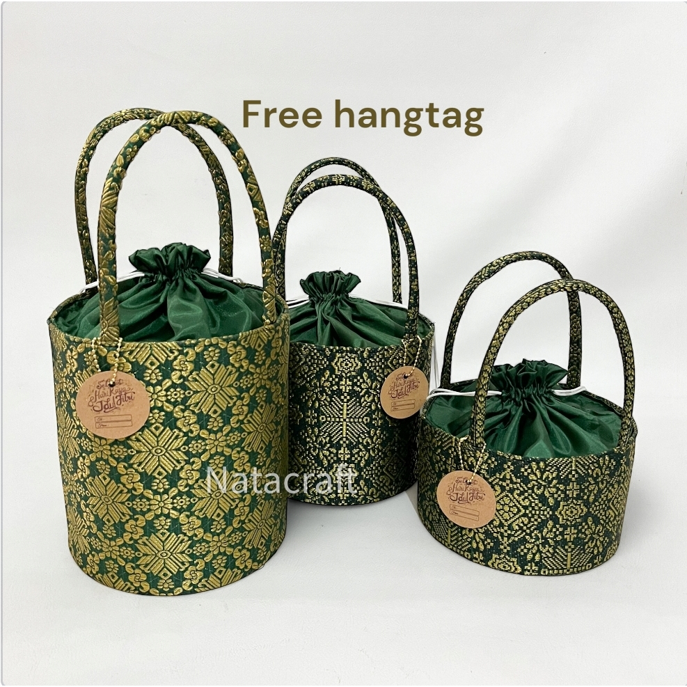 Nata Craft- Songket Hampers Bags Souvenir Bags Gift Bags Eid Parcel ...