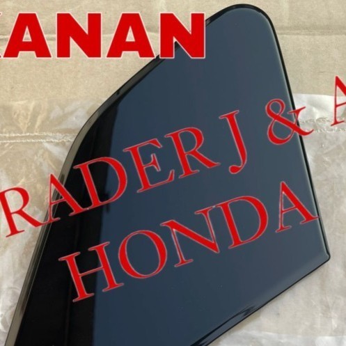 HITAM Black PLASTIC GRANISH COVER TRIANGLE MIRROR CRV GEN 5 RW1 RW3 1500 1.5 TURBO PRESTIGE 2000 ...