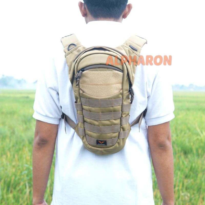 Army Tactical Hydropack Bag Cycling Backpack Waterpack Alpharon TNI ...