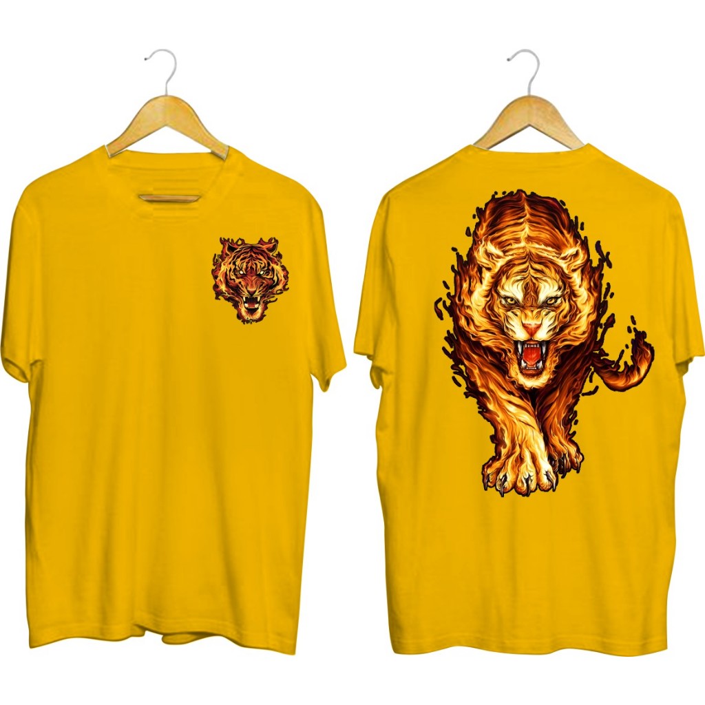 Distro T-shirt Men's Distro T-shirt with Macan 3 screen printing/ Men's ...
