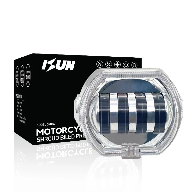 MATA Isun Main LED Light BILED DAYMAKER Projie 4 Eye Lens 8D DC9-36V ...