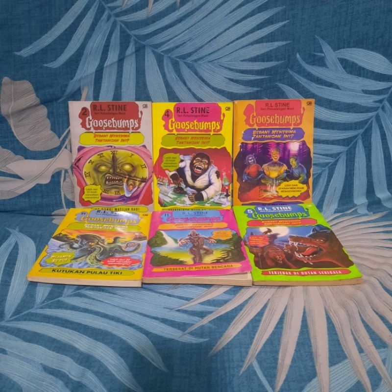 Goosebumps Package Deadly Adventure Series RL Stine Complete Set Horror ...