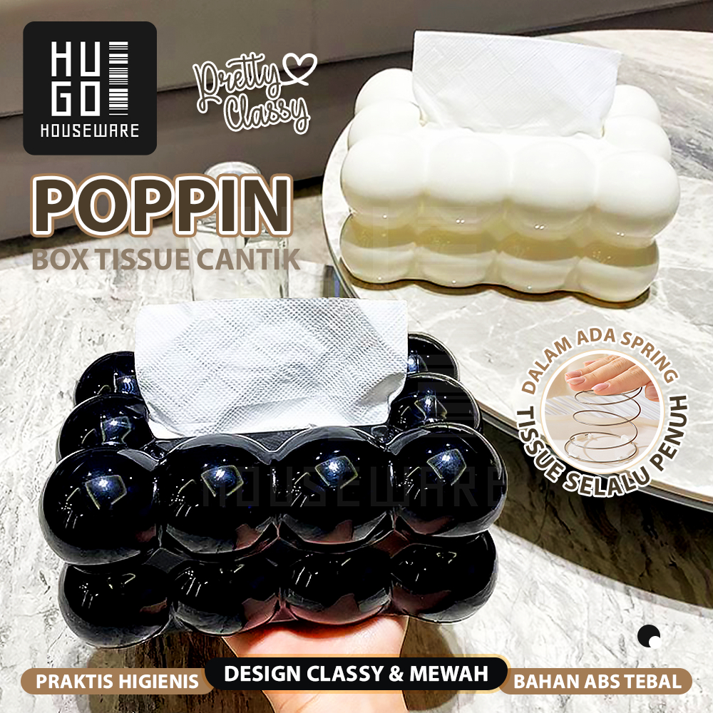 Hugo Marshmallow Tissue Holder Aesthetic Tissue Storage Box Cloud ...