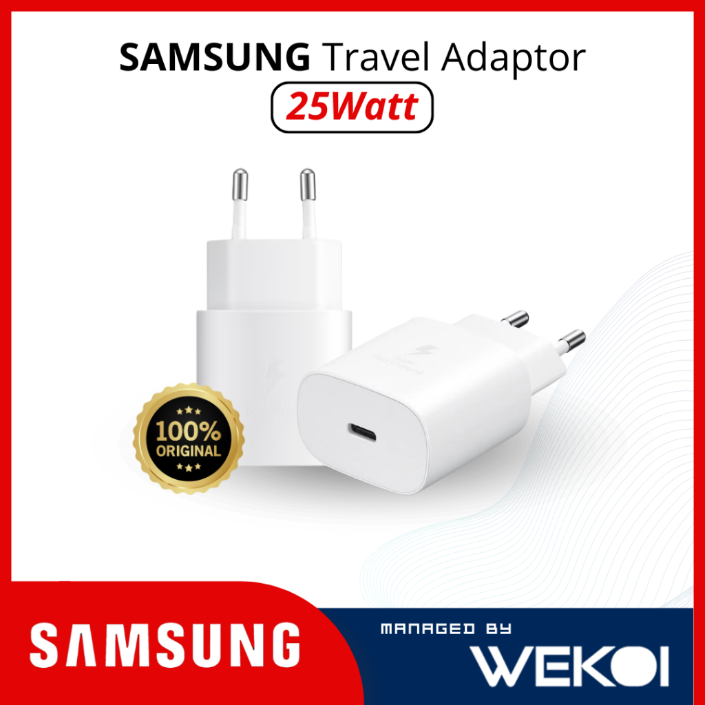 Original Samsung 25W TYPE C Charger Adapter Fast Charging | Shopee Malaysia