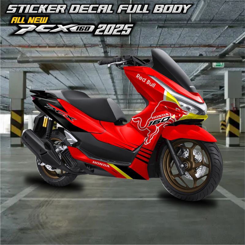 Honda pcx 160/2025 Latest roadsynch motorbike variation decal sticker ...