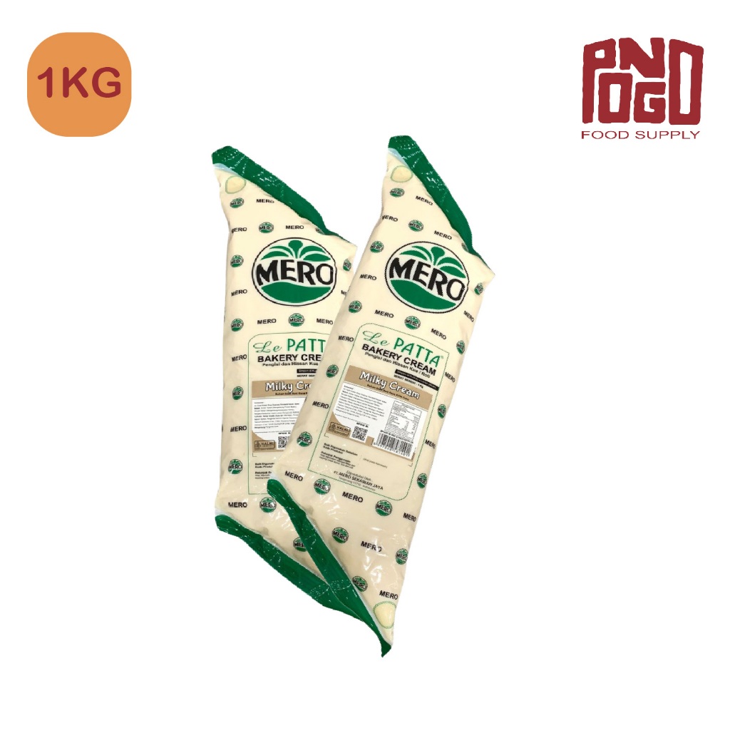 Mero LEPATTA BAKERY CREAM MILKY 1KG JAM FILLED WITH MILK FLAVOR ...