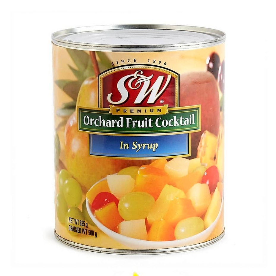 S&w SW Orchard Fruit Cocktail 825 gr - Canned Fruit Cocktails in Syrup ...