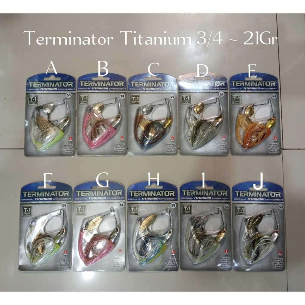 Spinnerbait Terminator Titanium / Spinner | Shopee Malaysia