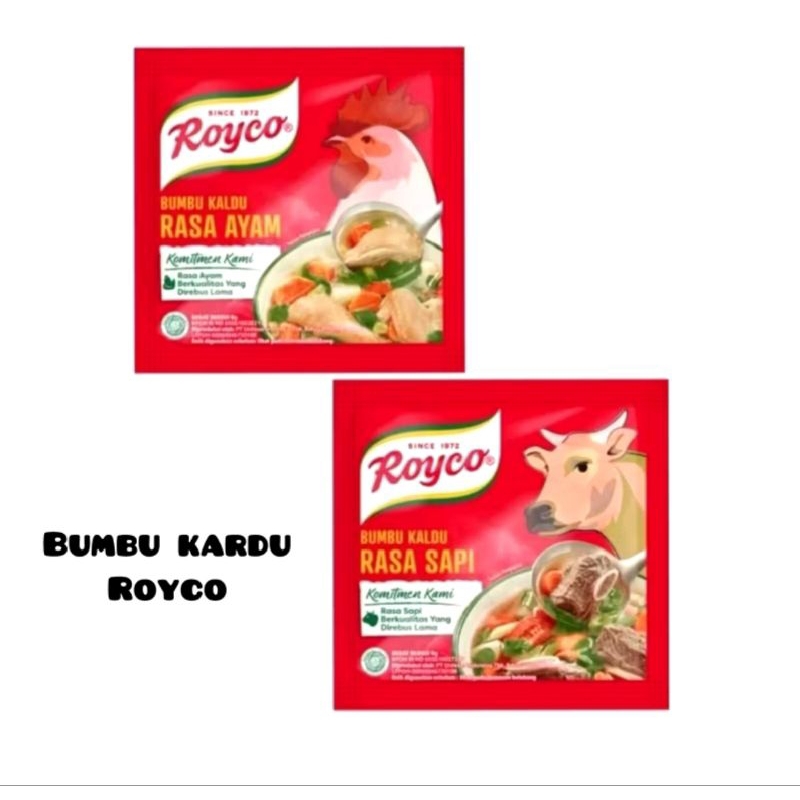 Royco Chicken and Beef Flavor 8g x 12s Per 1 Plan | Shopee Malaysia