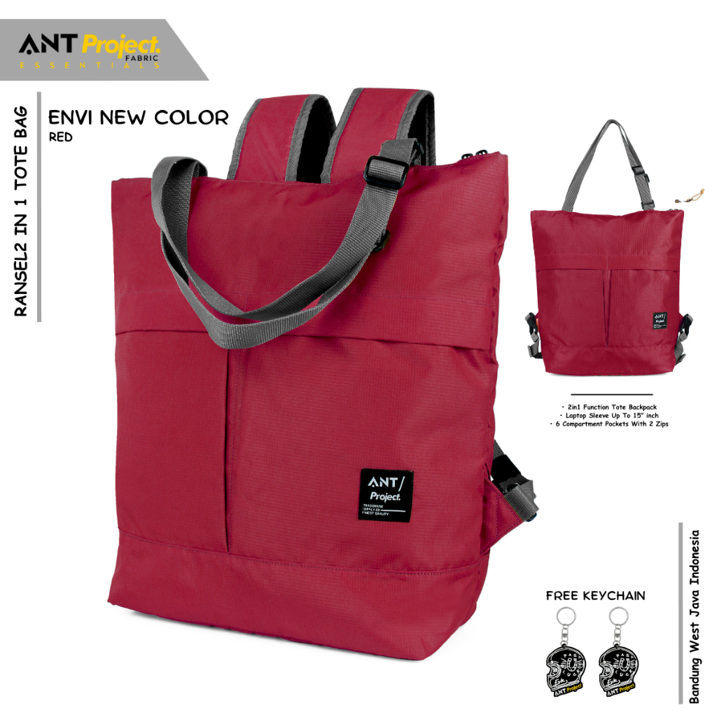 Ant Project - 2 in 1 ENVY Casual Backpack New Color Laptop Slot ...
