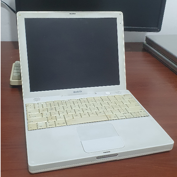 MESIN Old School Laptop iBook G4 Retro Vintage Normal Machine | Shopee ...