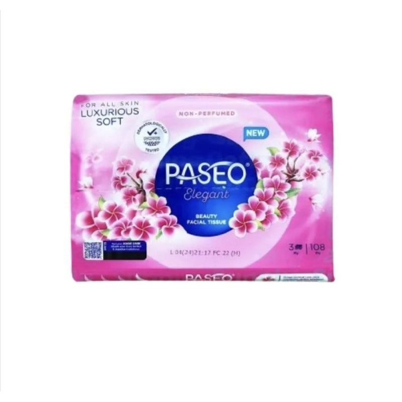 Paseo ELEGANT BEAUTY FACIAL TISSUE|Paseo Tissue | Shopee Malaysia