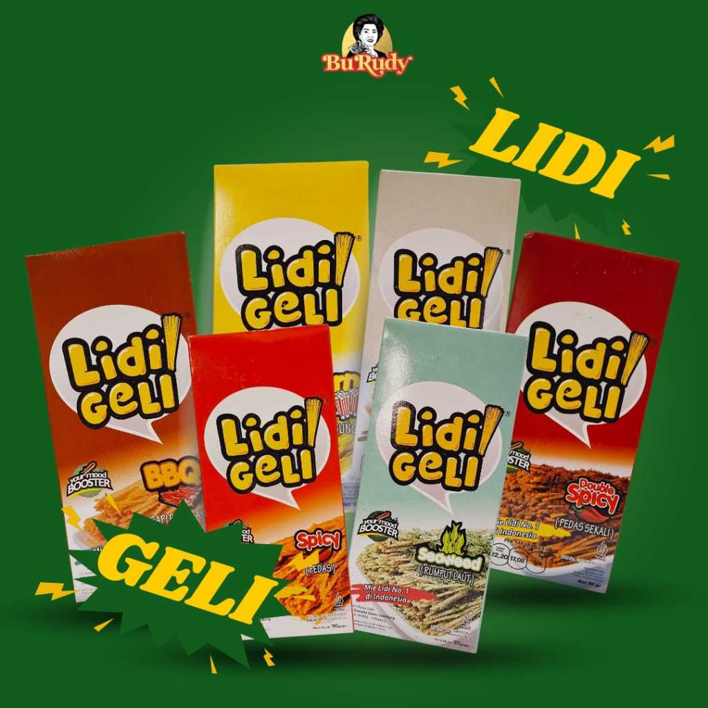 (Lidi Geli) Flavored Crispy Noodle Sticks 90g | Shopee Malaysia