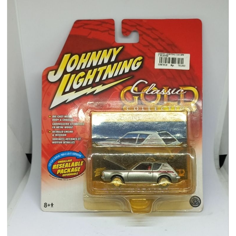Johnny lightning 1972 amc gremlin x classic gold collection diecast 1/ ...