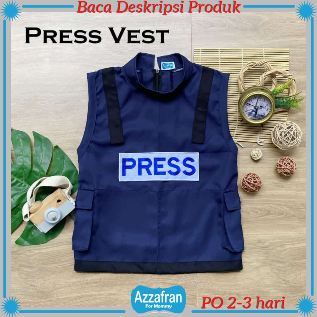 Press Vest | Children's & Adult Carnival Clothes | Carnival Reporter ...