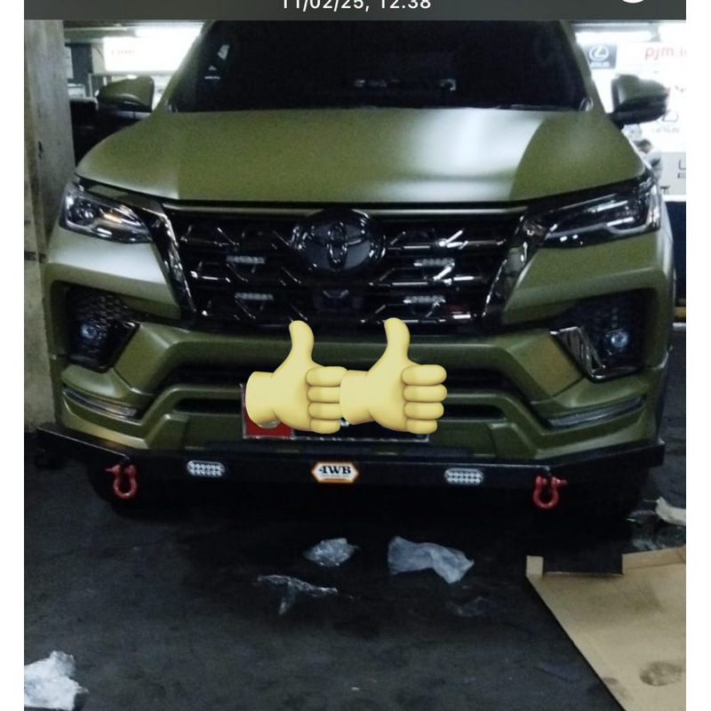 4wb Hollow 6x6 Innova Reborn Front Bumper Guard | Shopee Malaysia