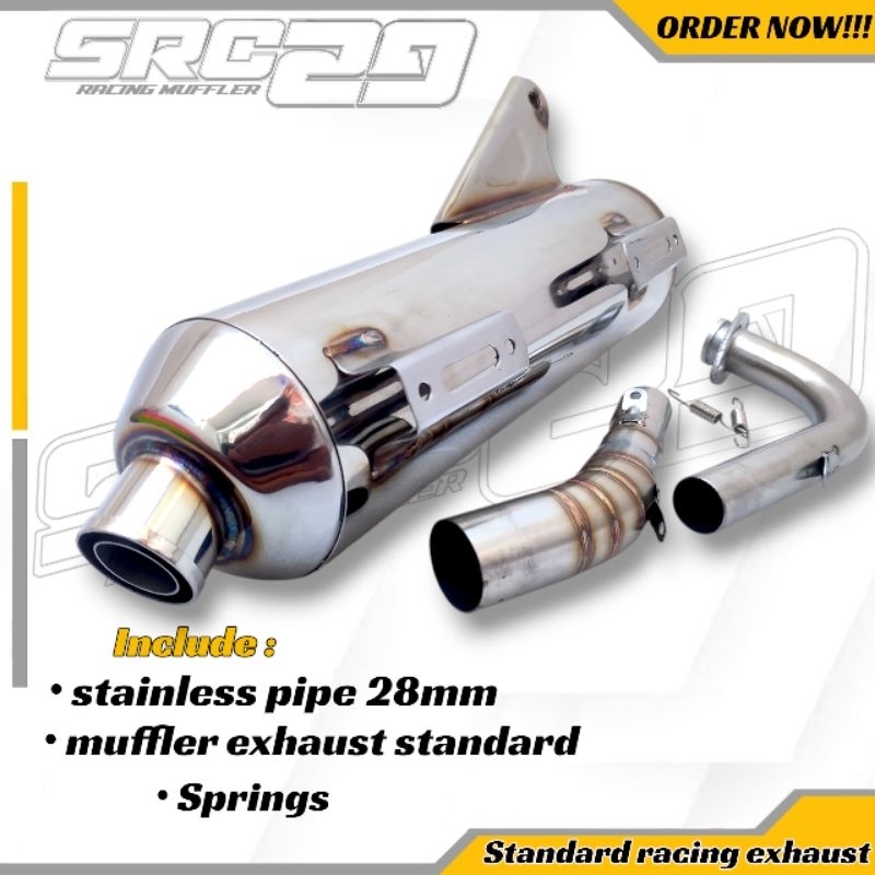 Exhaust standard racing for Yamaha Ego v1 / Ego lc125 / Ego s / Ego s ...
