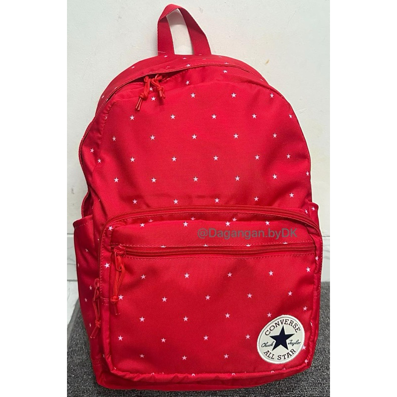Converse Backpack Bag Original Red Mini Stars Original Limited Edition ...