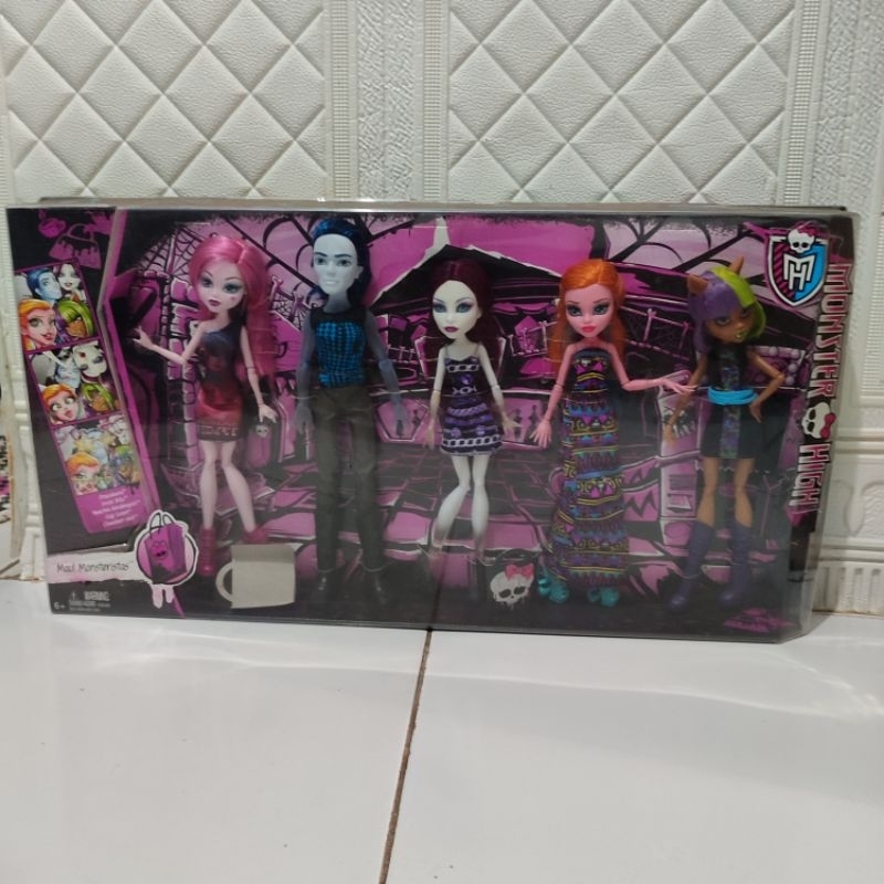 Monster high maul monsterista 5 pack | Shopee Malaysia
